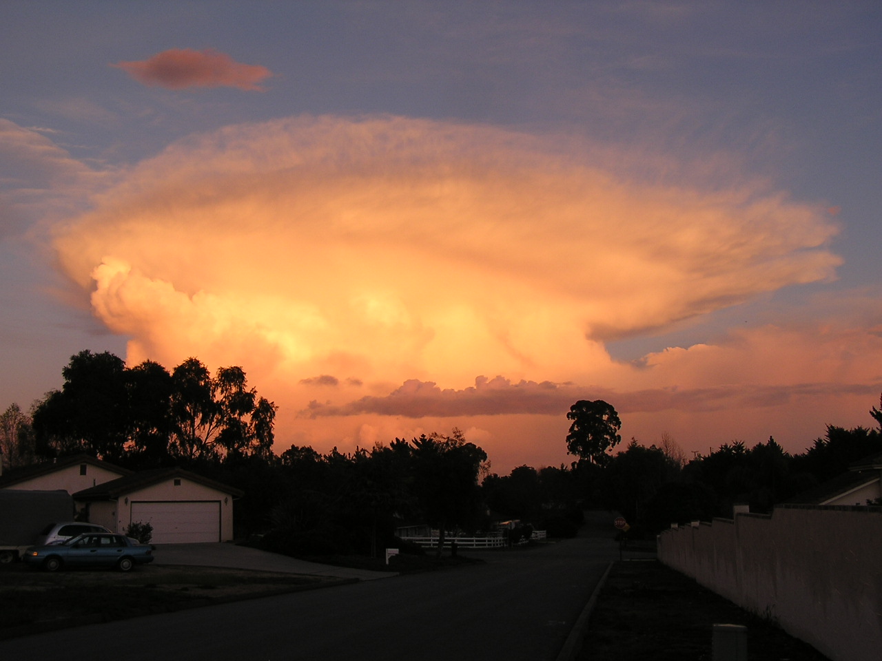Thunderhead at sunset | Pics4Learning