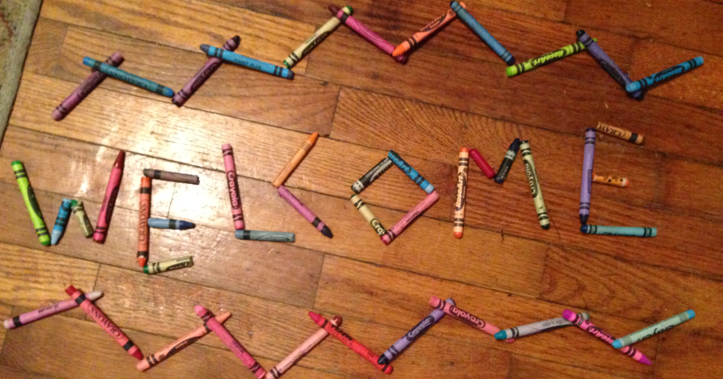 Crayon Welcome | Pics4Learning