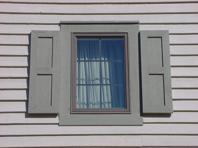 Window and shutters - rectangle | Pics4Learning
