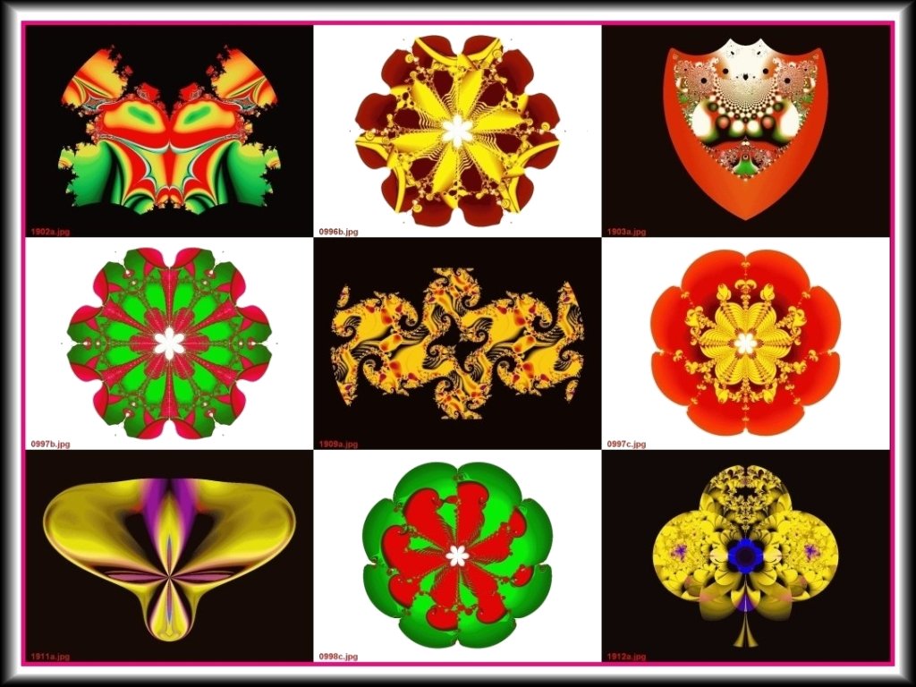 mosaic, fractals | Pics4Learning